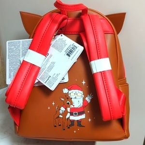 Loungefly | Bags | Loungefly Lighted Rudolph The Red Nosed Reindeer ...
